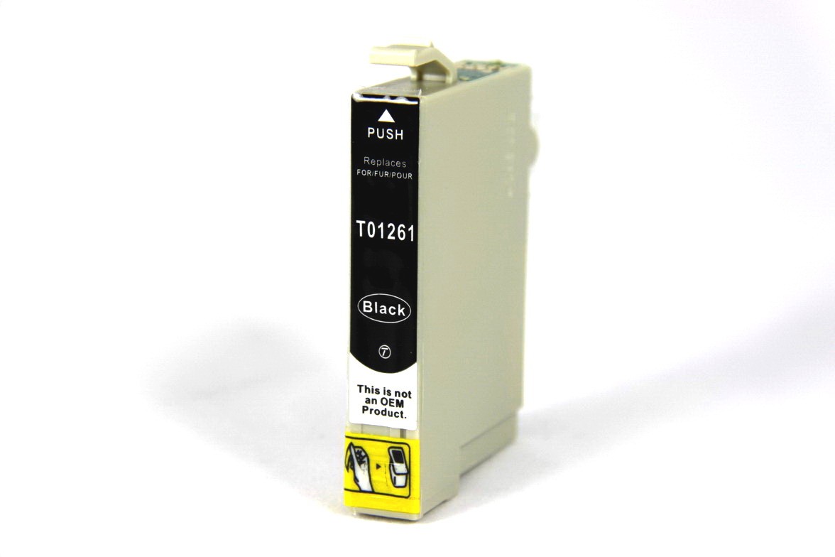 Remanufactured Epson T126120 black ink cartridge